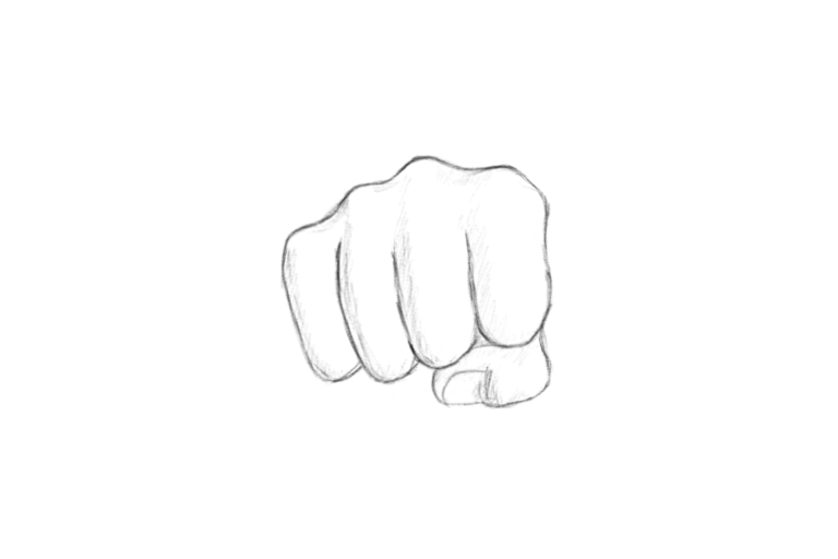 How to Draw a Fist - How to Draw Studio