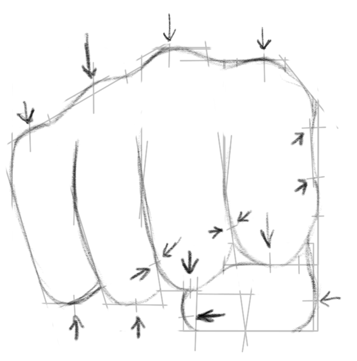 How to Draw a Fist - How to Draw Studio