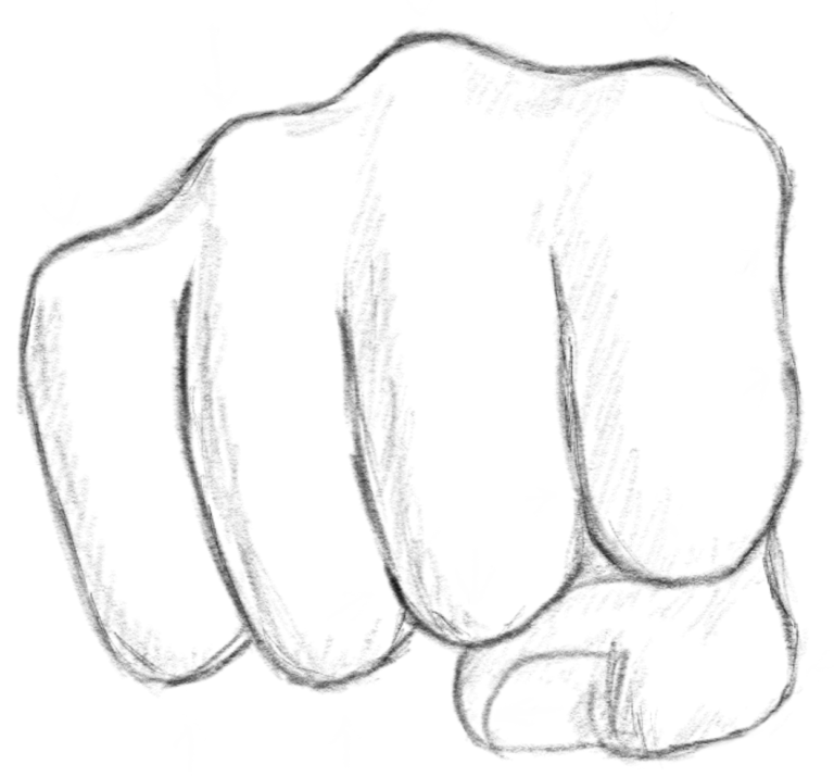 How to Draw a Fist - How to Draw Studio